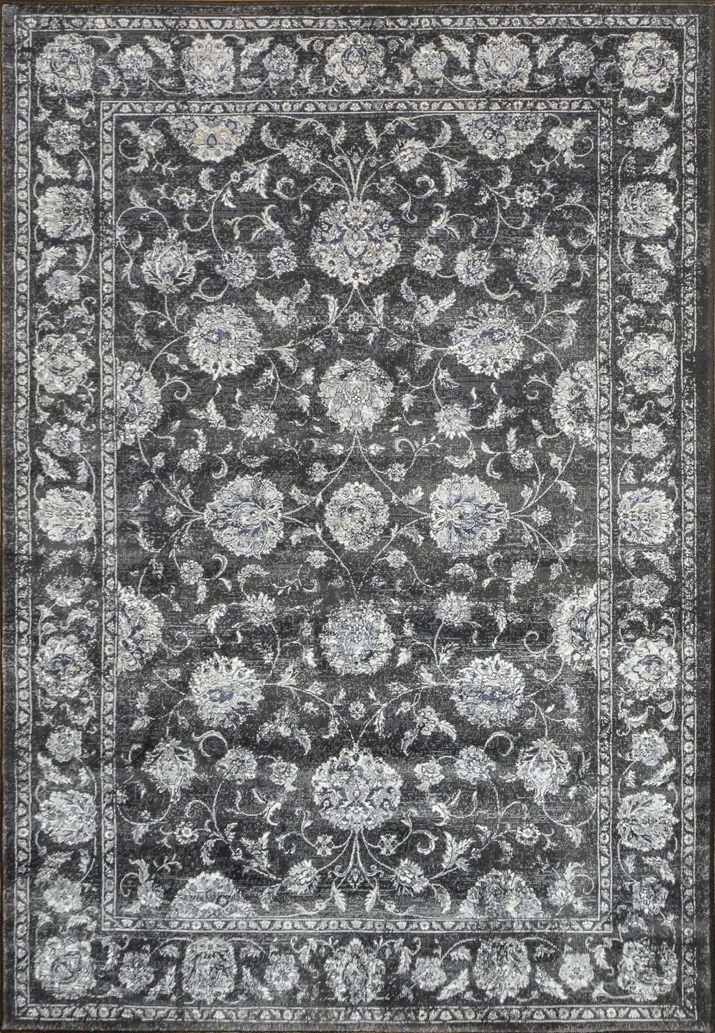 Dynamic Rugs Ancient Garden 57126 Charcoal/Silver Area Rug – Incredible ...