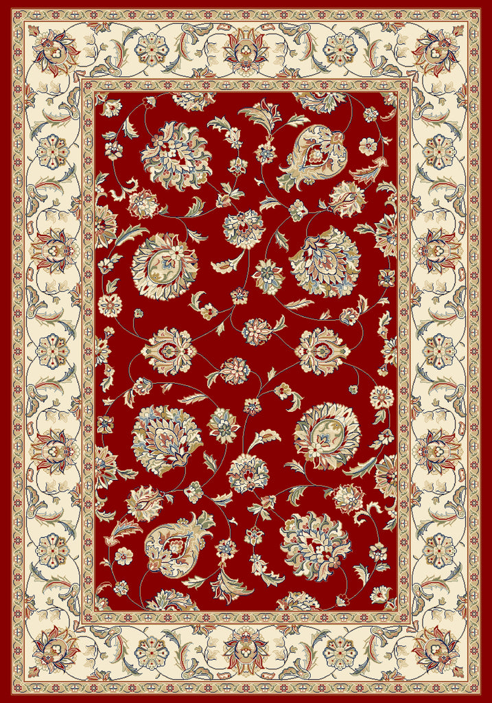 Dynamic Rugs Ancient Garden 57365 Red/Ivory Area Rug – Incredible Rugs ...