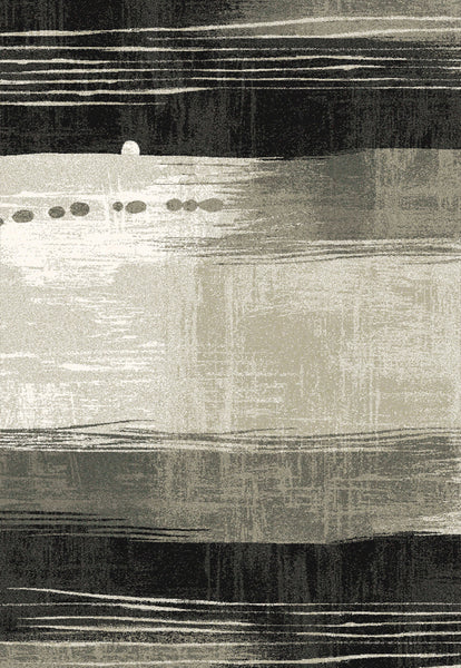 Dynamic Rugs Infinity 32978 Silver/Black Area Rug – Incredible Rugs and ...