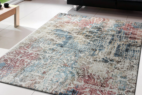 Dynamic Rugs Prism 4442 Rust/Multi Area Rug – Incredible Rugs and Decor