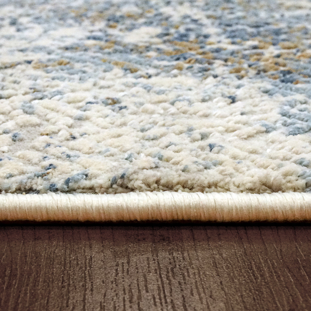 Dynamic Rugs Quartz 27061 Ivory/Blue Area Rug – Incredible Rugs and Decor