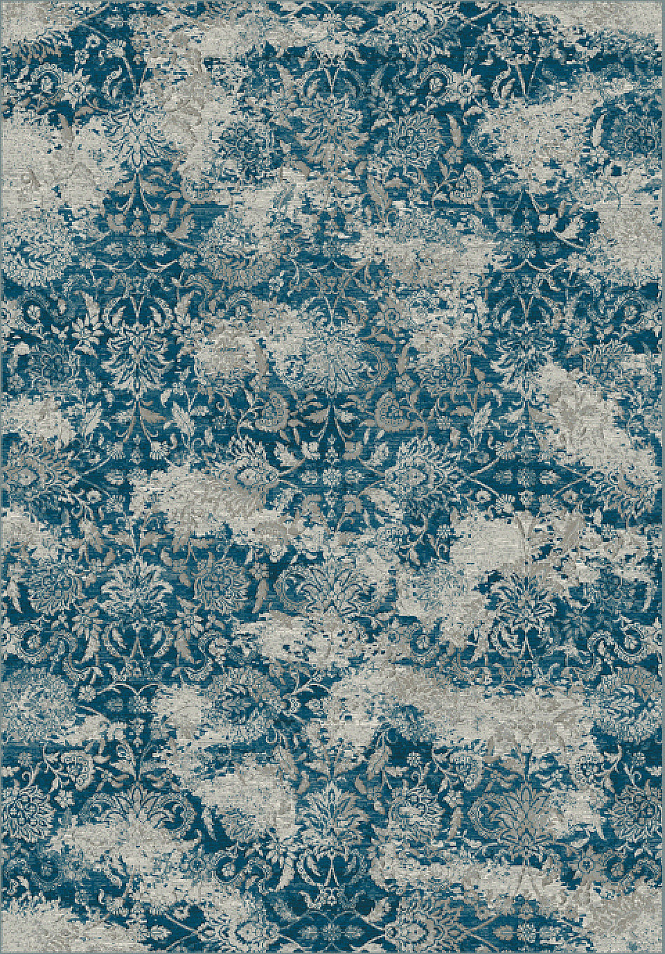 Dynamic Rugs Regal 89536 Blue/Grey Area Rug – Incredible Rugs and Decor