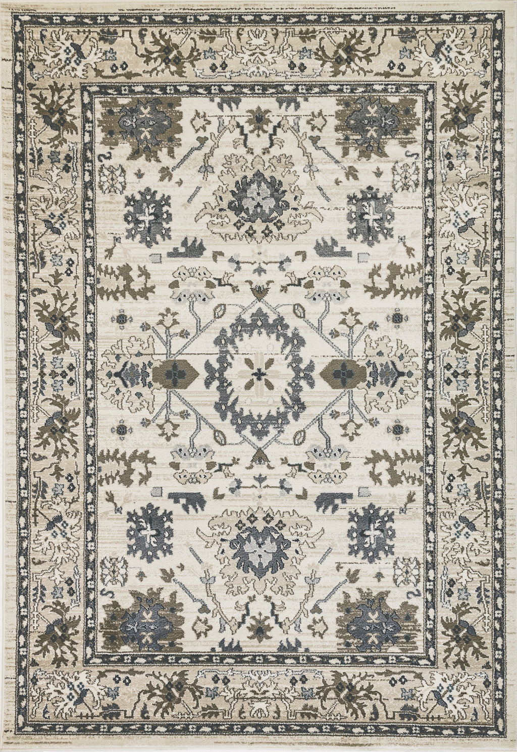 Dynamic Rugs Yazd 8531 Ivory Area Rug – Incredible Rugs and Decor