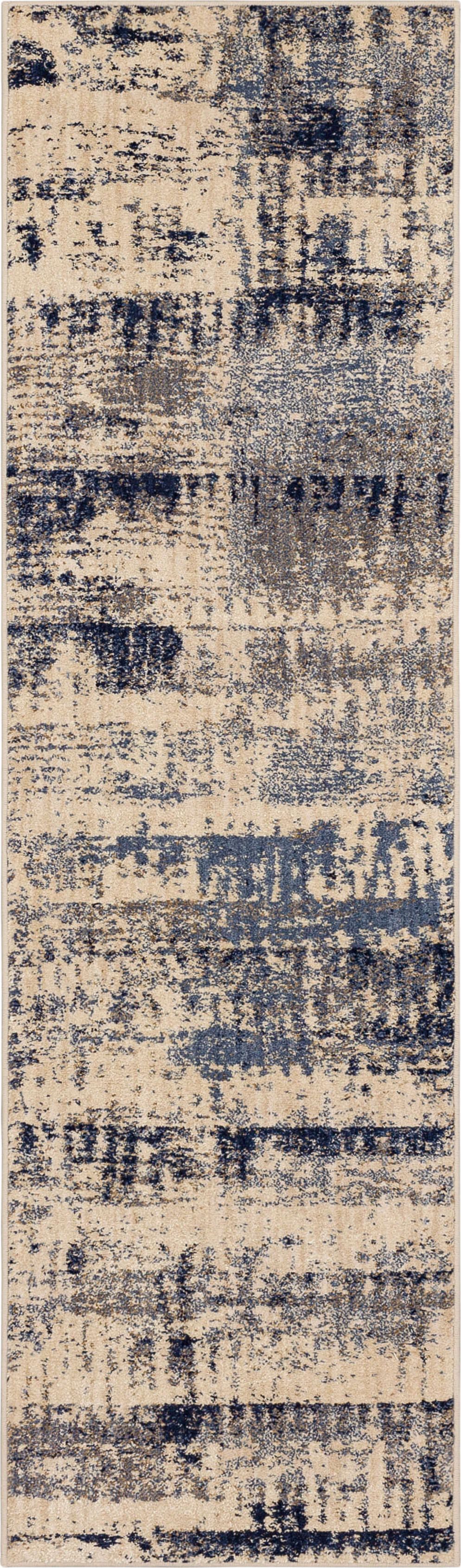 Karastan Vanguard by Drew and Jonathan Home Ephemeral Ink Blue Area Rug ...