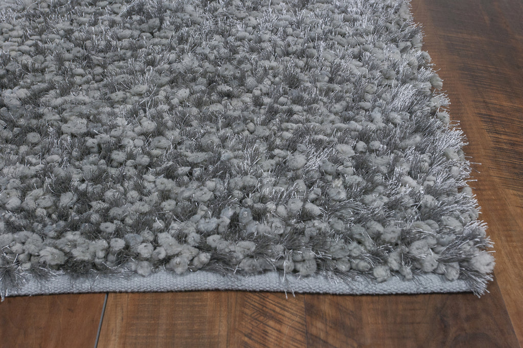 KAS Essence 0575 Pewter Chunky Shag Area Rug – Incredible Rugs and Decor