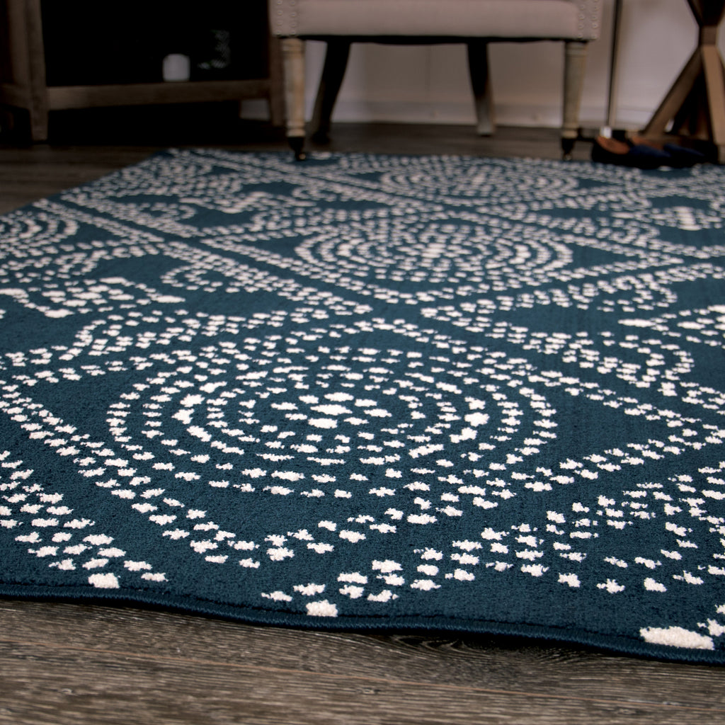 Orian Rugs Farmhouse Camille Catalina Blue Area Rug – Incredible Rugs ...
