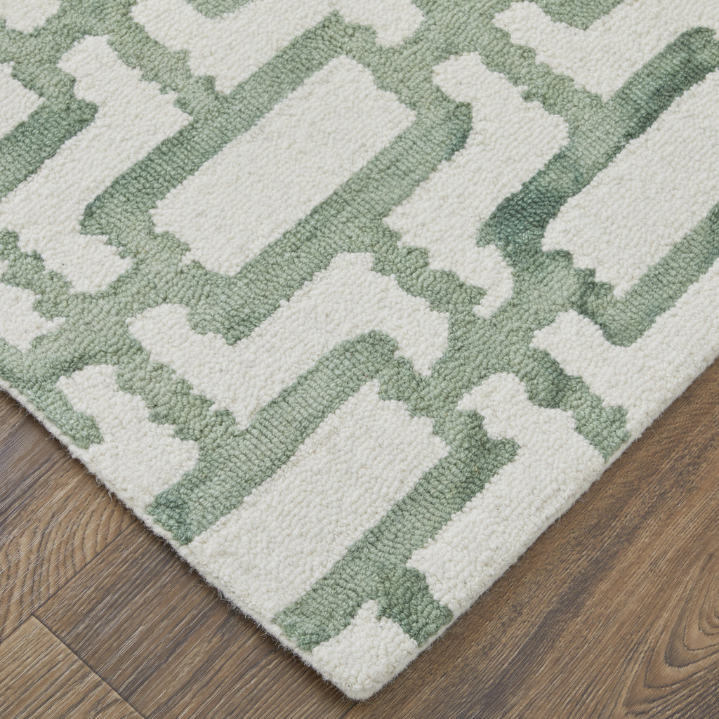 Feizy Lorrain 8919F Green/Ivory Area Rug – Incredible Rugs and Decor