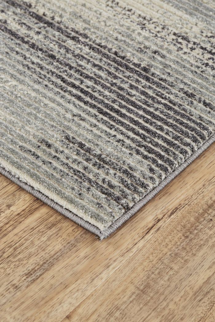 Feizy Akhari 3674F Ivory/Charcoal Area Rug – Incredible Rugs and Decor