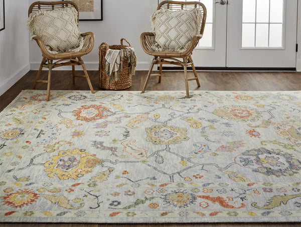 Feizy Karina 6793F Gray/Yellow Area Rug – Incredible Rugs and Decor