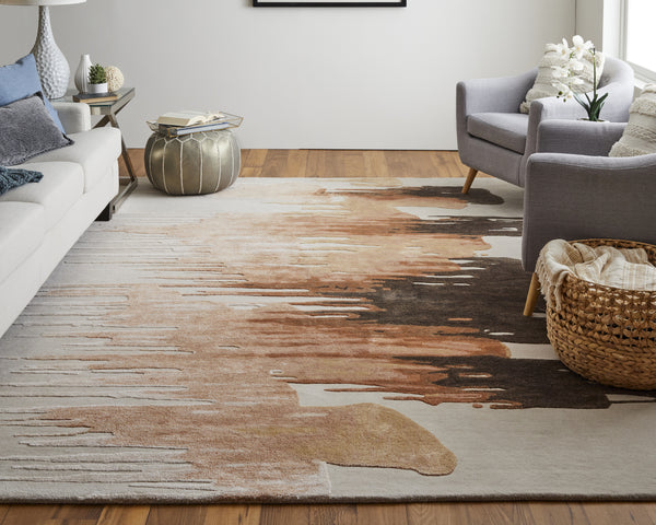 Feizy Anya 8883F Rust/Brown Area Rug – Incredible Rugs and Decor