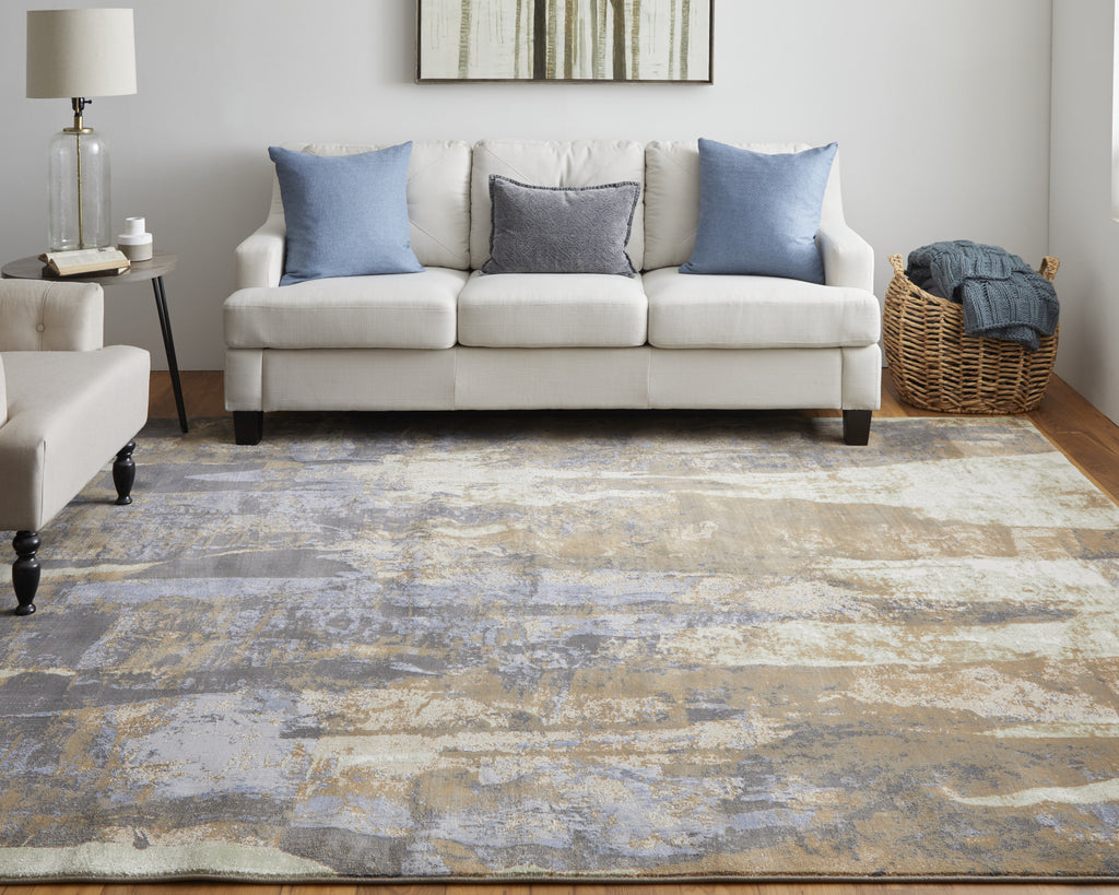 Feizy Clio 39K6F Blue/Tan Area Rug – Incredible Rugs and Decor