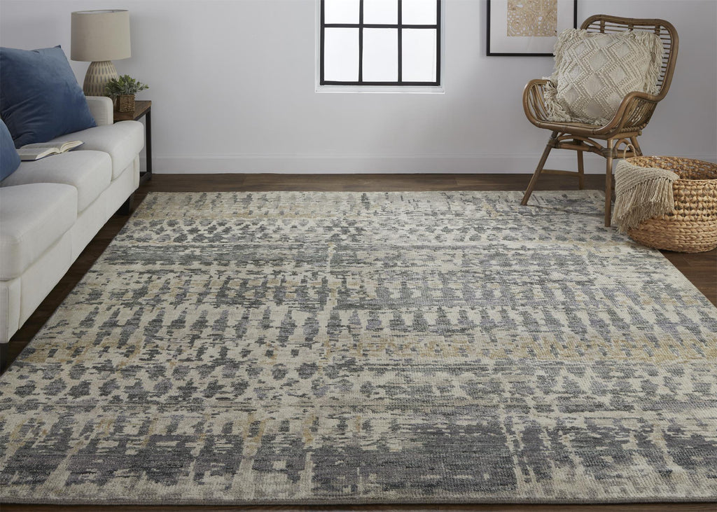 Feizy Palomar 6632F Gray/Beige Area Rug – Incredible Rugs and Decor