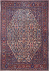 Feizy Rawlins 39HIF Red/Navy Area Rug – Incredible Rugs and Decor