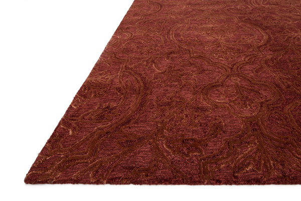 Loloi Filigree FI-01 Rust Area Rug – Incredible Rugs and Decor
