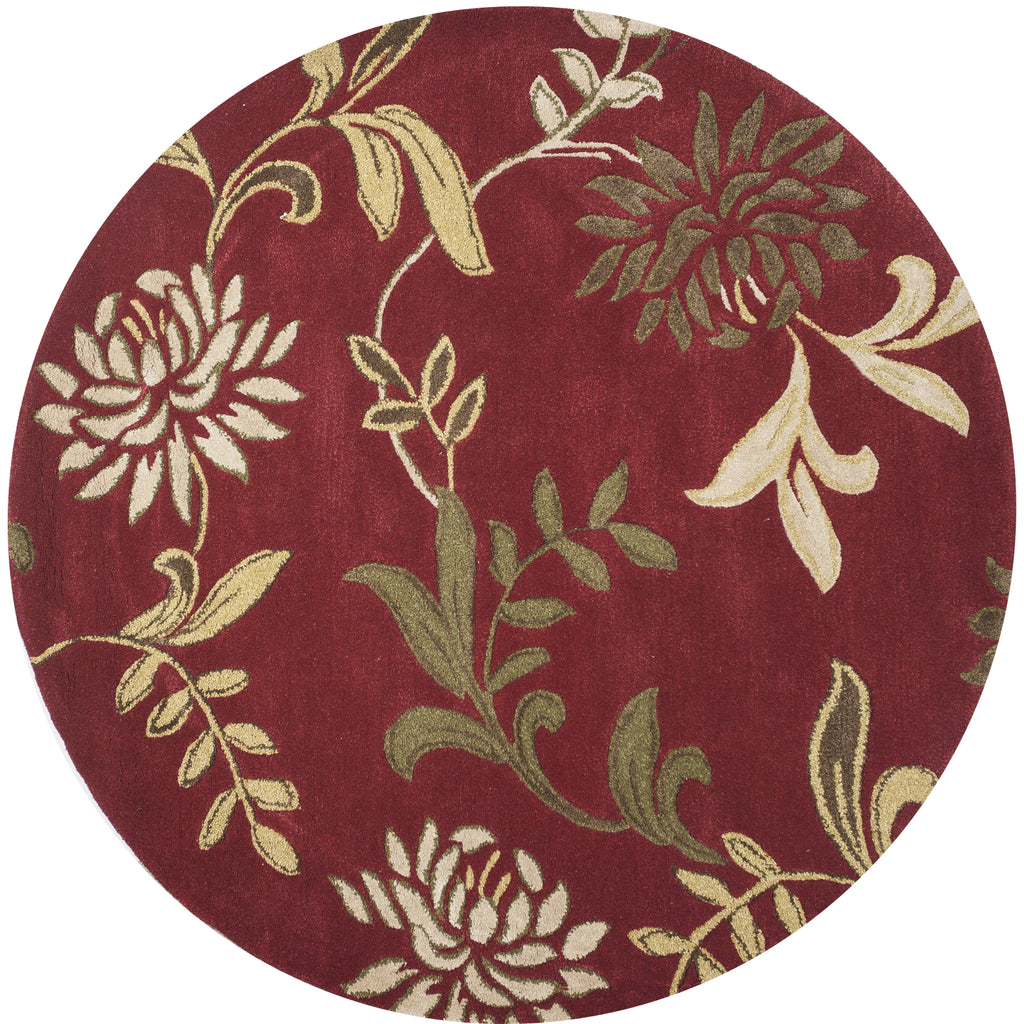 KAS Florence 4562 Red Floral Area Rug – Incredible Rugs and Decor