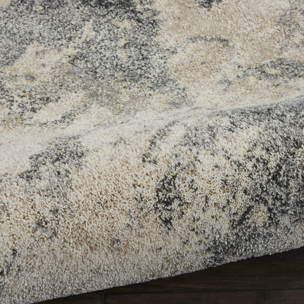 Fusion FSS16 Cream Grey Area Rug by Nourison – Incredible Rugs and Decor