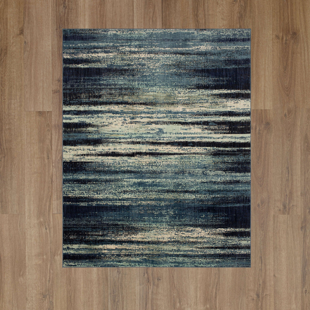 Karastan Elements Geneva Indigo Area Rug – Incredible Rugs and Decor