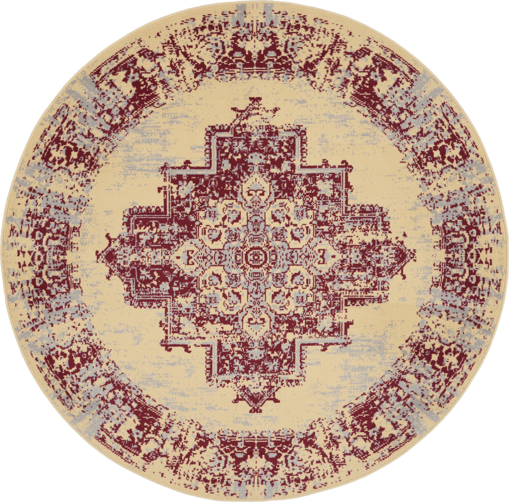 Nourison Grafix GRF14 Cream Red Area Rug – Incredible Rugs and Decor