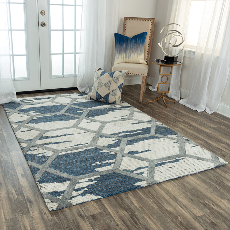 Rizzy Haven HVN103 Blue – Incredible Rugs and Decor
