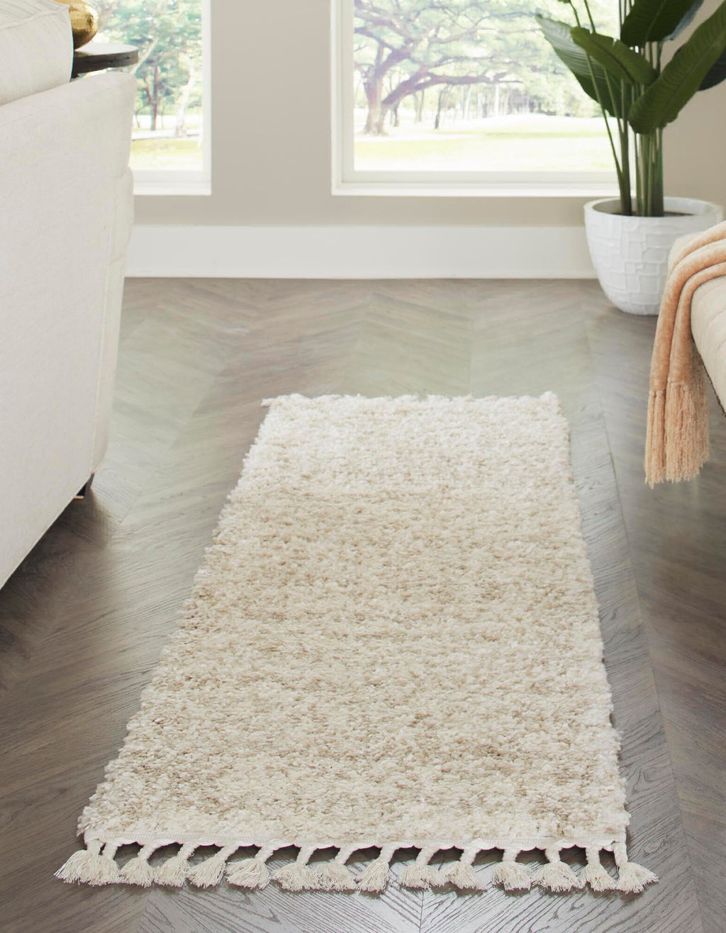 Unique Loom Hygge Shag T-HYGE3 Ivory Area Rug – Incredible Rugs and Decor