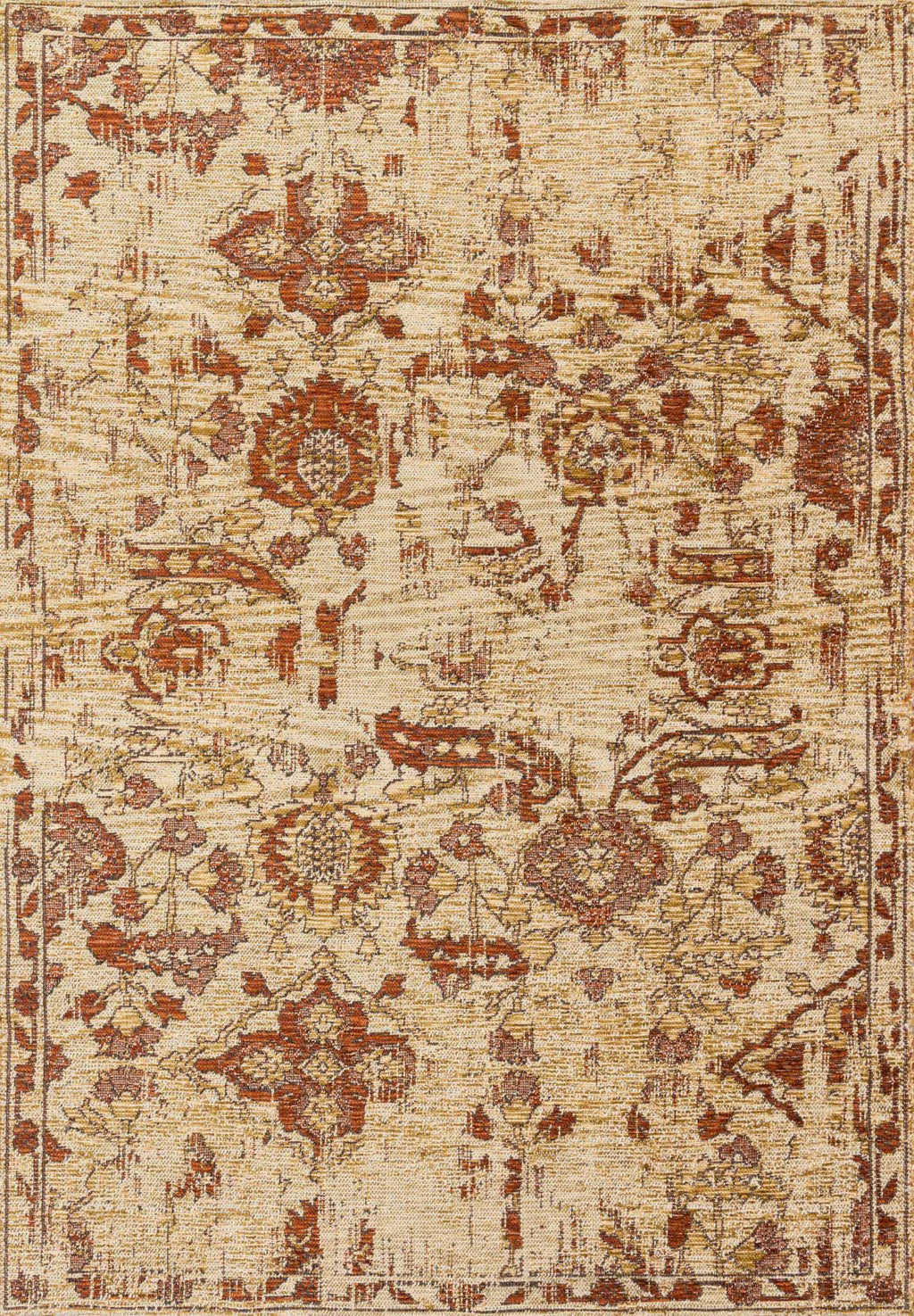 Loloi Izmir IZ-01 Tan / Spice Area Rug – Incredible Rugs and Decor