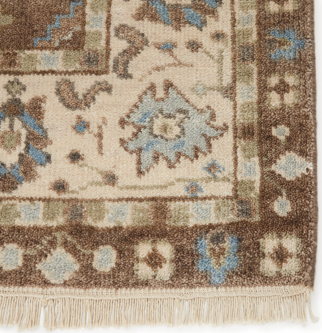 Jaipur Living Anise Princeton ANS01 Tan/Light Blue Area Rug ...