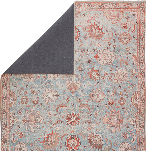 Jaipur Living Boheme Poppy BOH14 Light Blue/Orange Area Rug ...