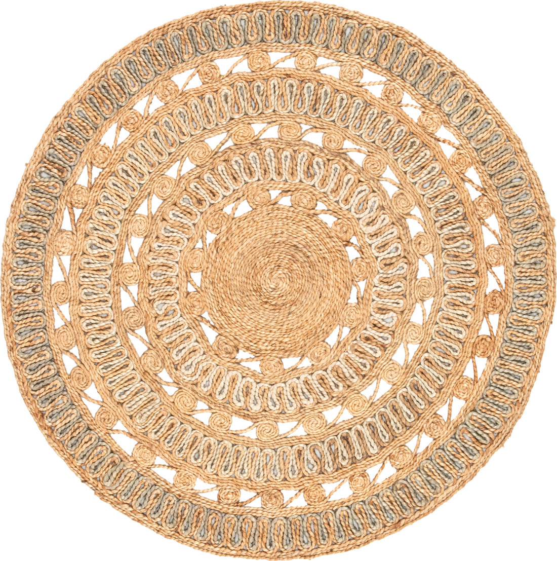 Jaipur Living Cercles Peony CEC03 Beige/Gray Area Rug – Incredible Rugs ...