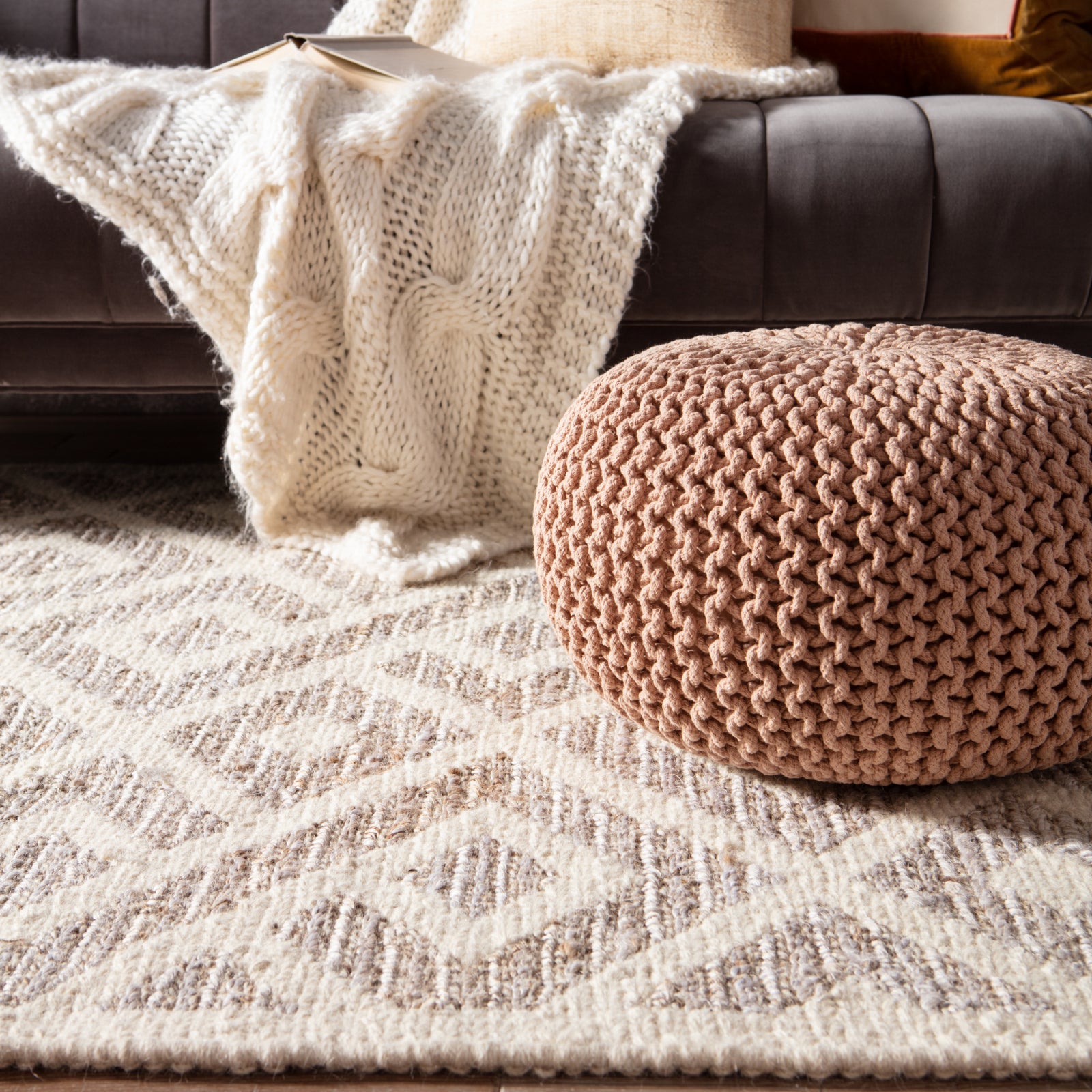 Jaipur Living Citadel Rigel CTD01 Cream/Taupe Area Rug – Incredible ...