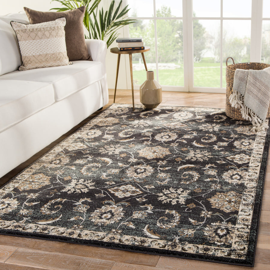 Jaipur Living Elysian Driscoll ELY08 Dark Gray/Beige Area Rug ...