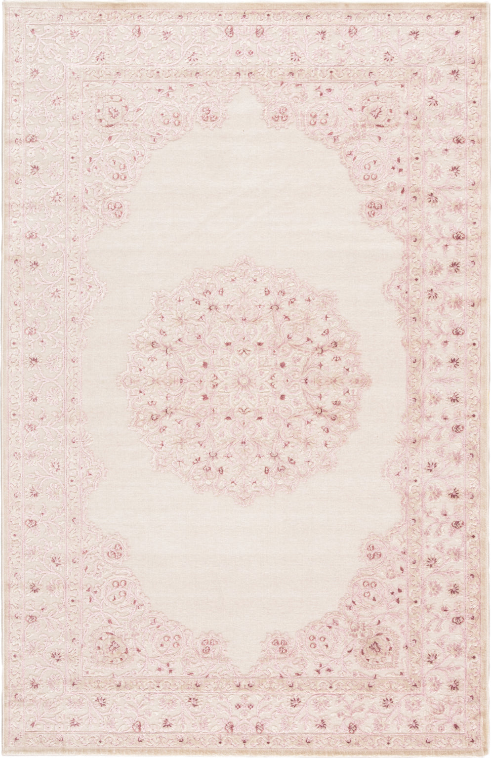 Jaipur Living Fables Malo FB123 Pink/White Area Rug – Incredible Rugs ...