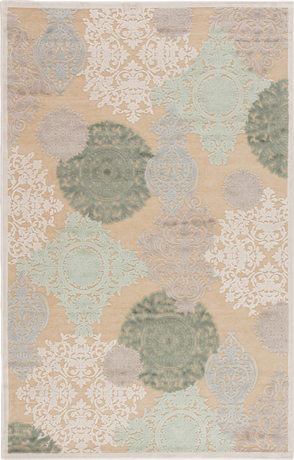 Jaipur Living Fables Wistful FB19 Beige/Green Area Rug – Incredible ...