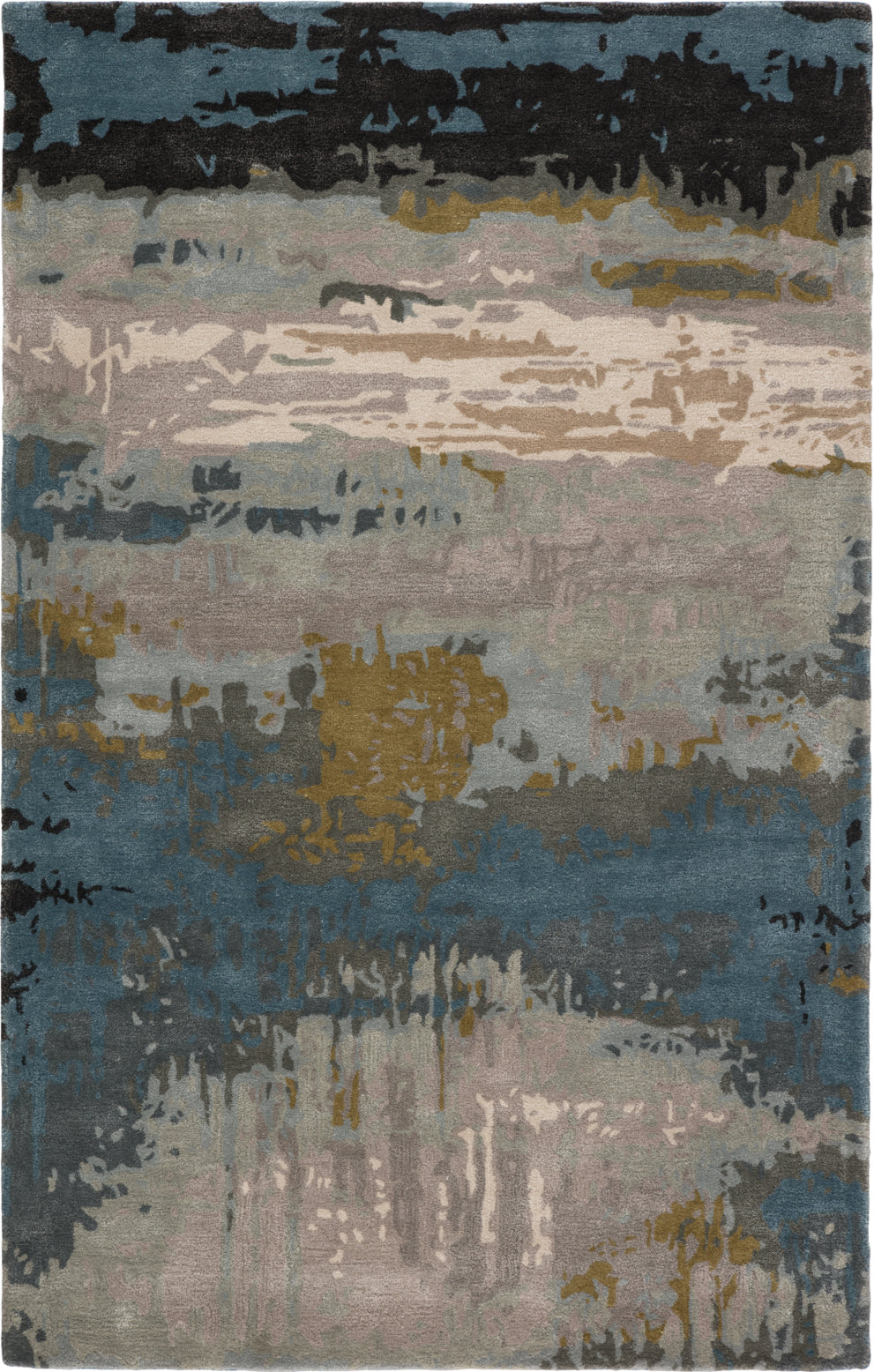 Jaipur Living Genesis Benna GES41 Black/Green Area Rug – Incredible ...