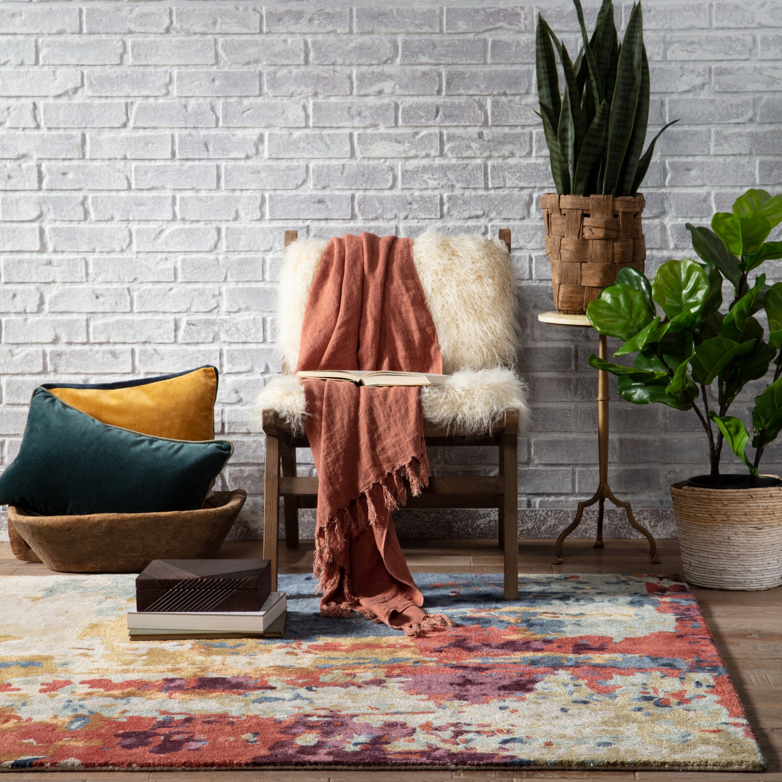 Jaipur Living Genesis Matcha GES45 Multicolor/Red Area Rug – Incredible ...