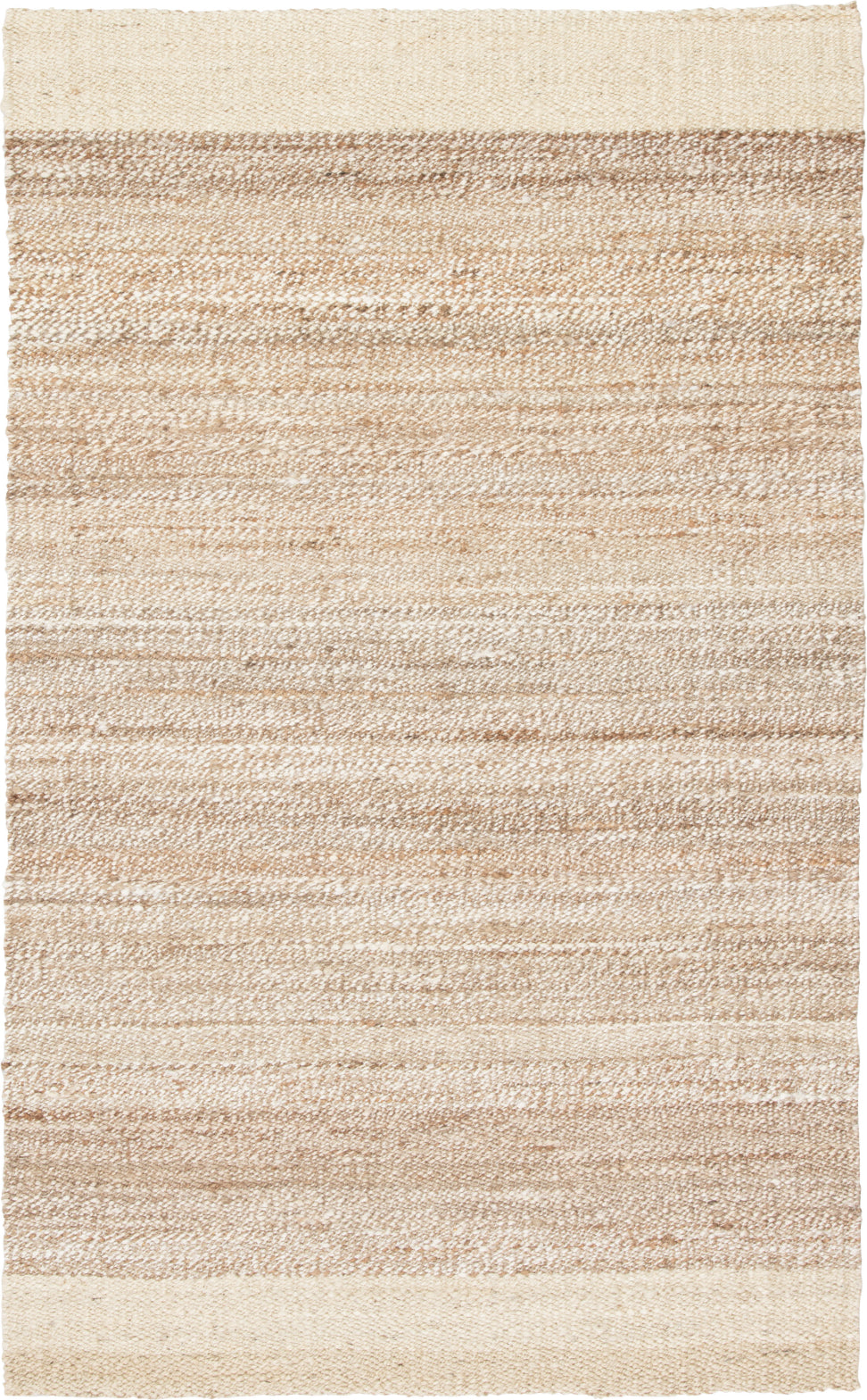 Jaipur Living Naturals Tobago Mallow NAT12 White/Tan Area Rug ...