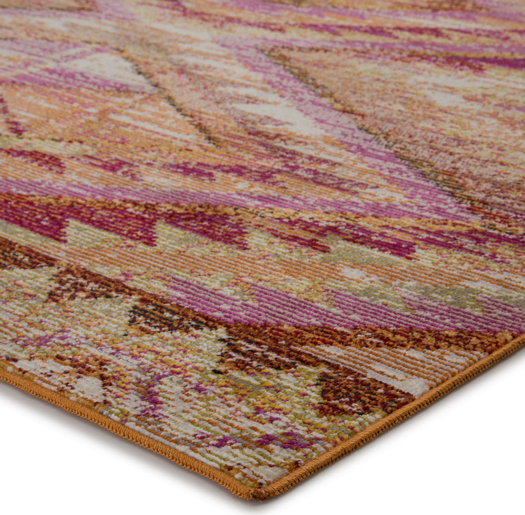 Jaipur Living Rhythmik Decca RHN06 Orange/Multicolor Area Rug by Nikki ...