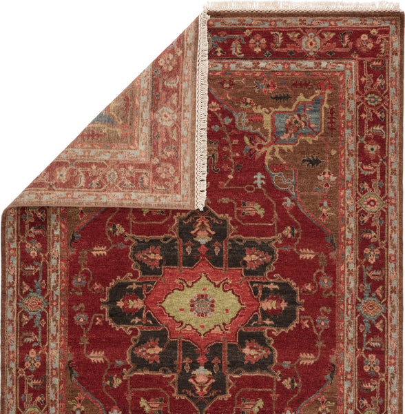 Jaipur Living Uptown York UT02 Red/Brown Area Rug by Artemis ...