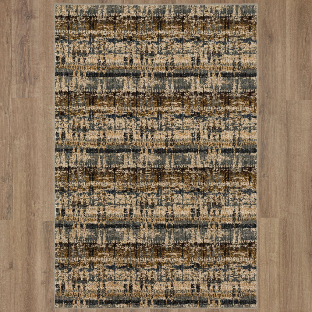 Karastan Expressions Kaleidoscopic Denim Area Rug by Scott Living ...