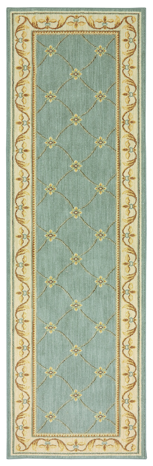 Karastan Sierra Mar Marie Louise Robin's Egg Area Rug – Incredible Rugs ...