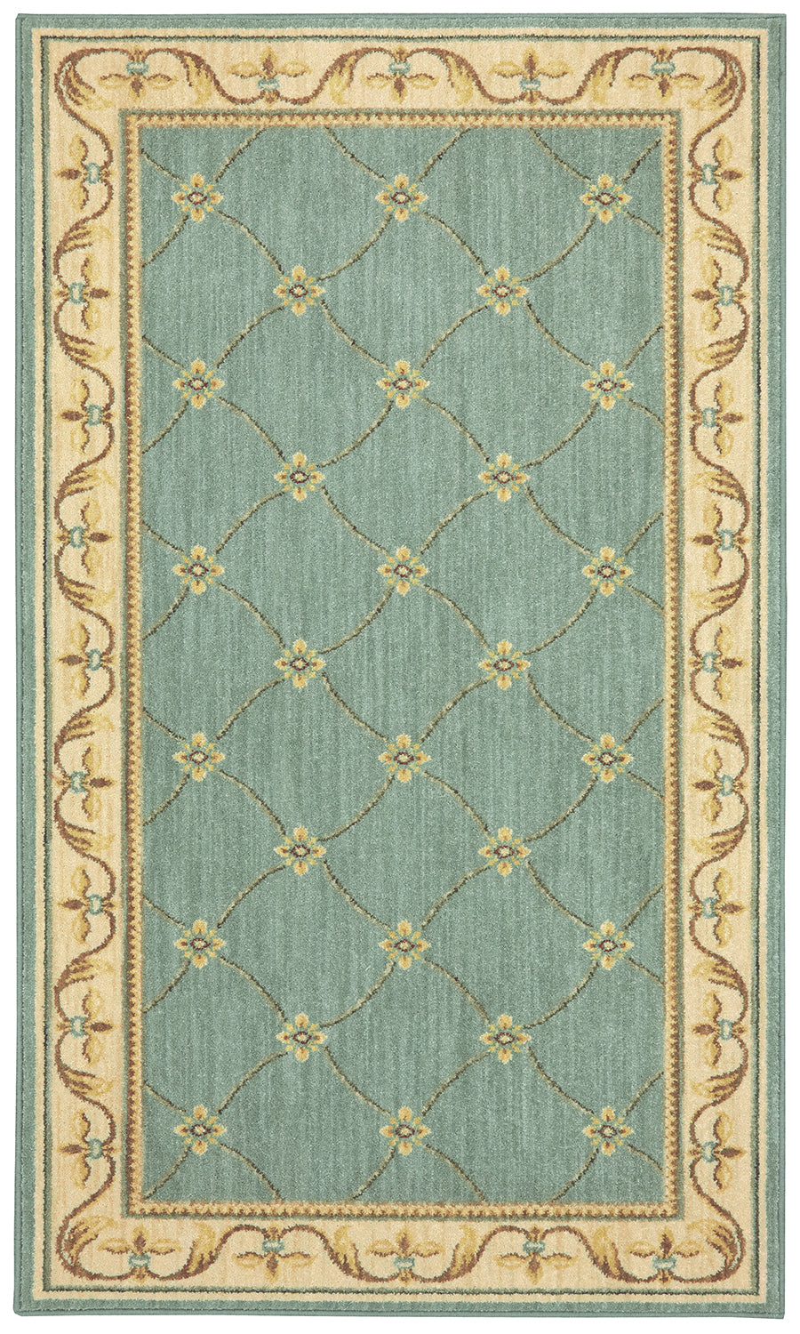 Karastan Sierra Mar Marie Louise Robin's Egg Area Rug – Incredible Rugs ...
