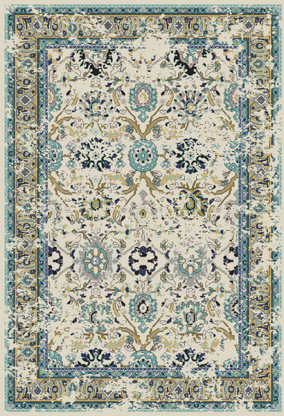 Karastan Spice Market Kaveri Aquamarine Area Rug – Incredible Rugs and ...