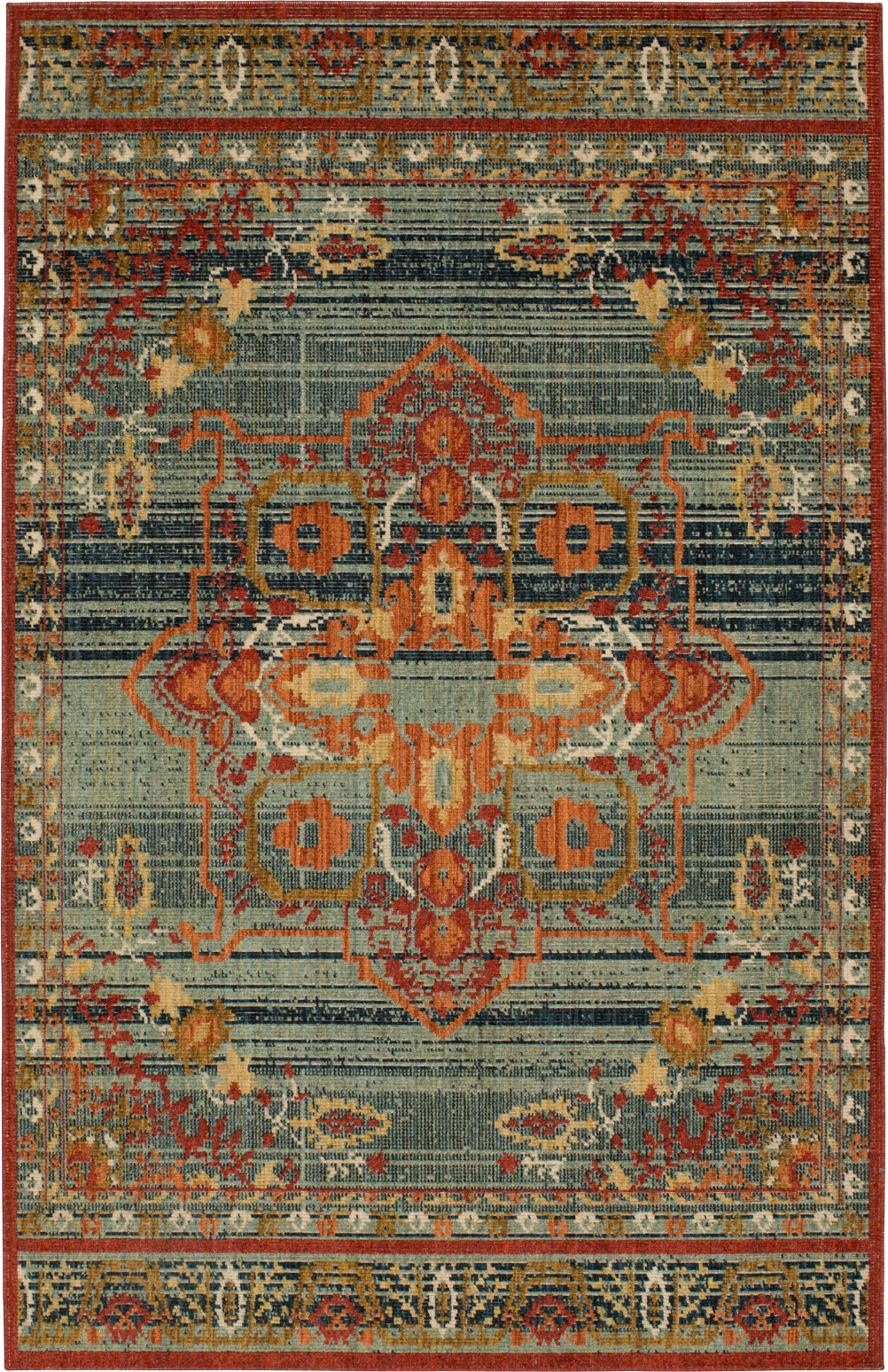Mohawk Home Vintage Tapis Left Bank Garnet Multi Area Rug by Patina Vie ...