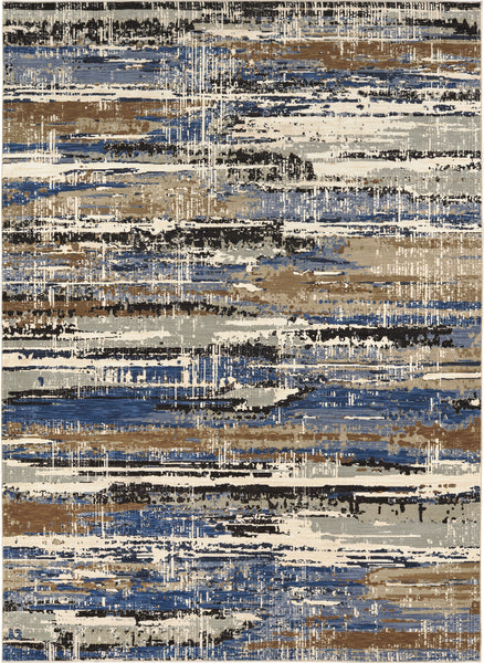 Karastan Tempest Stratus Cobalt Area Rug – Incredible Rugs and Decor