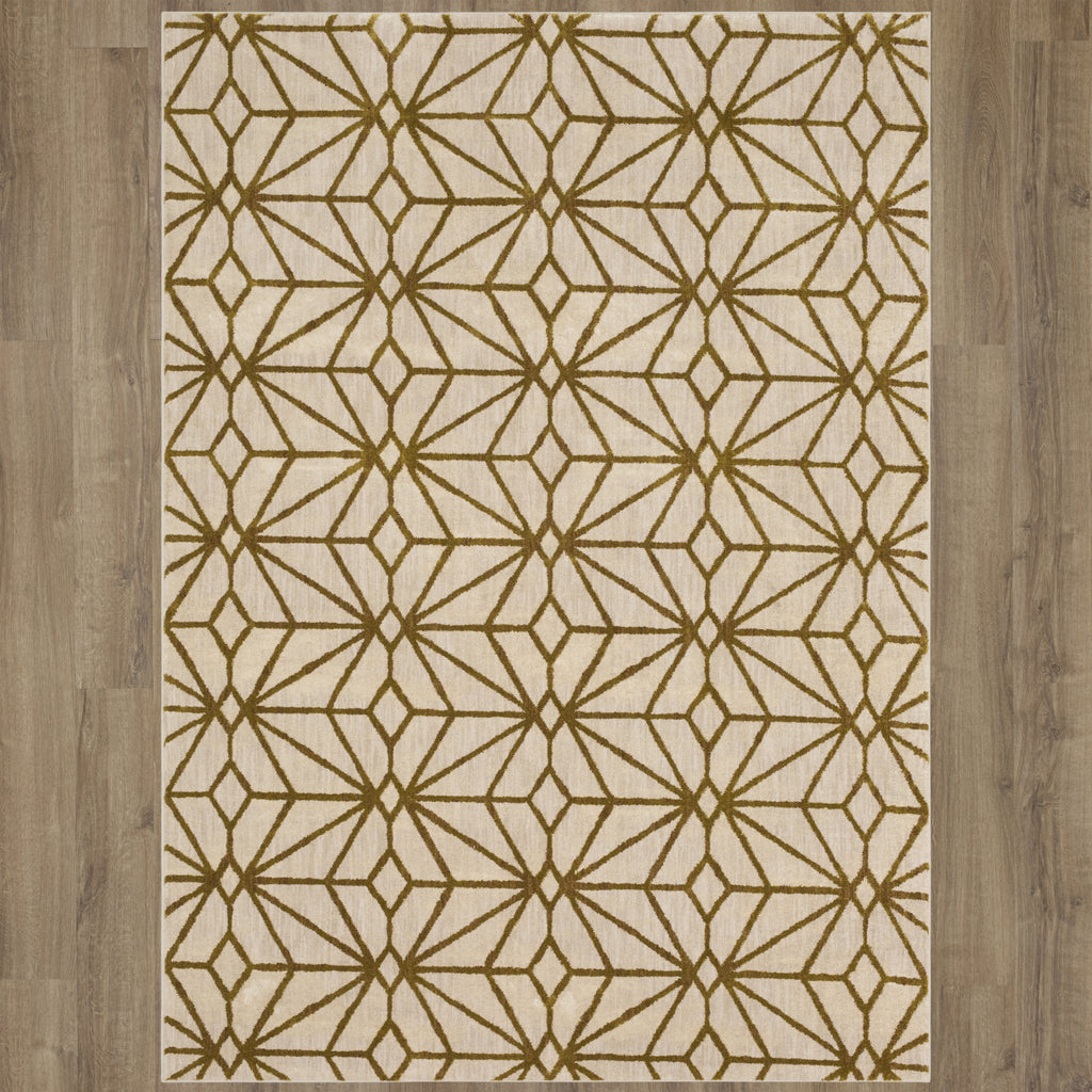 Karastan Artisan Celeste Brushed Gold Area Rug by Scott Living ...