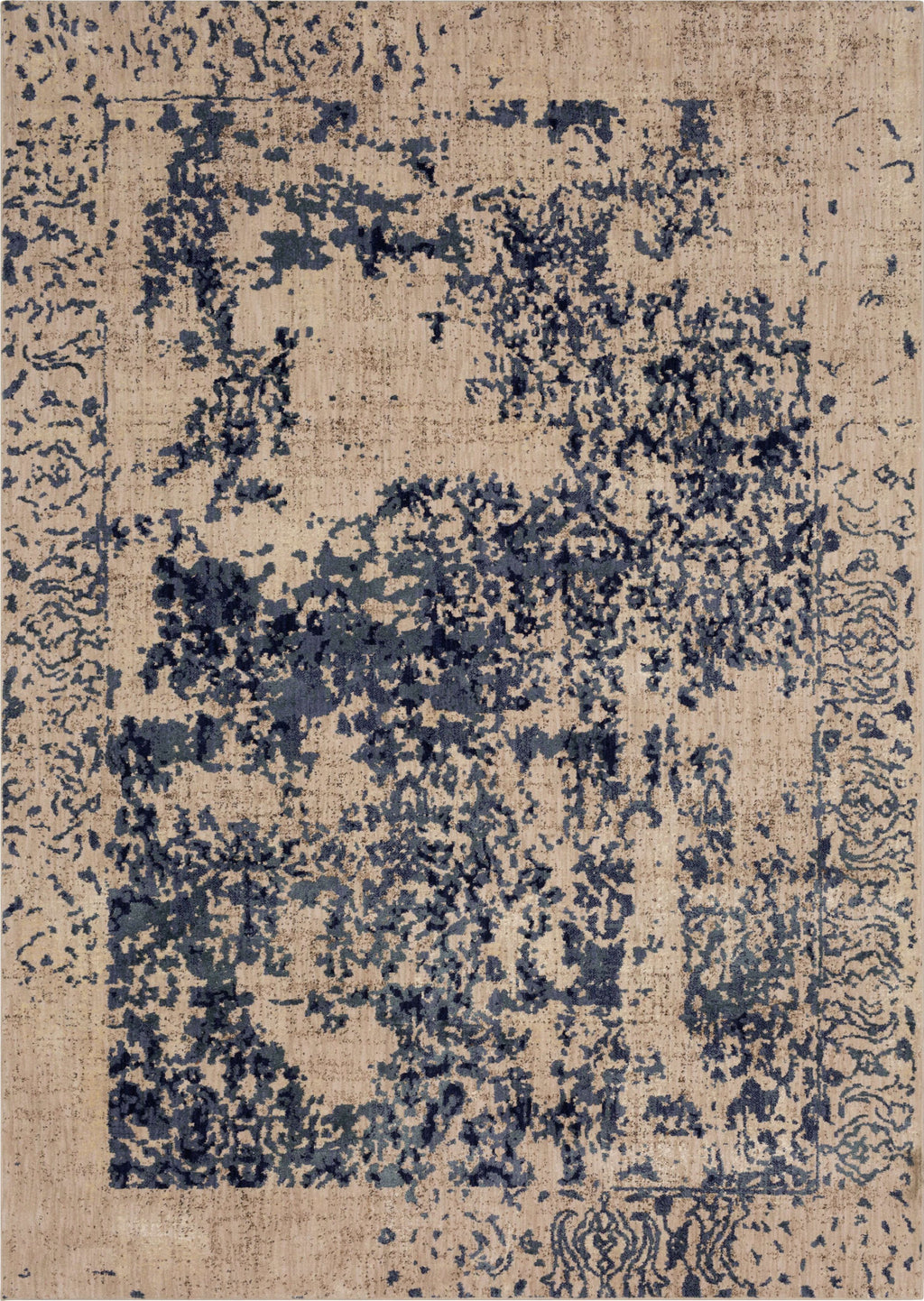 Karastan Cosmopolitan Malibu Periwinkle Area Rug by Virginia Langley ...