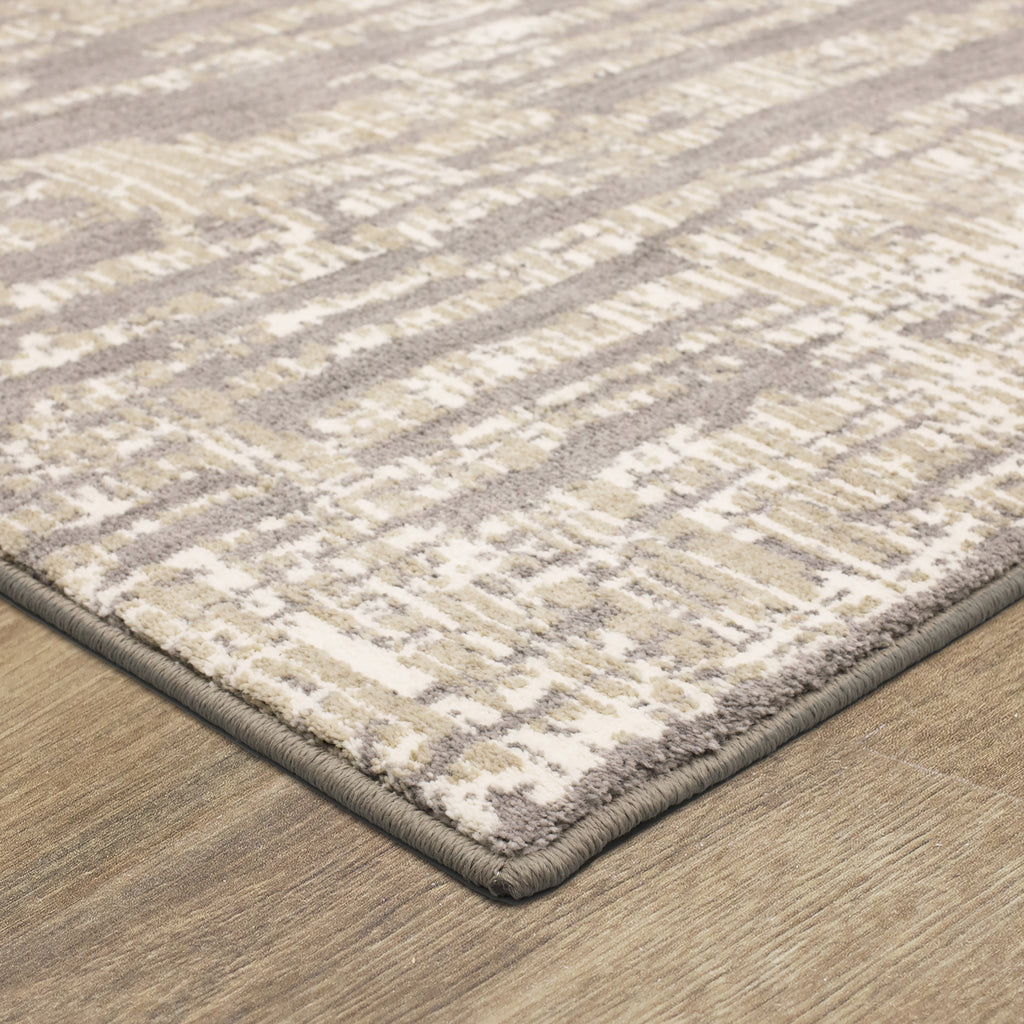 Karastan Soiree Matrix Grey Area Rug – Incredible Rugs and Decor