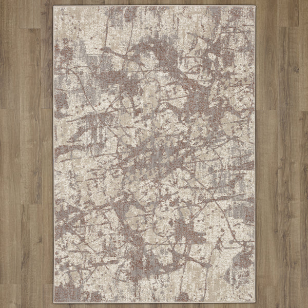 Karastan Soiree Rhone Rose Gold Area Rug – Incredible Rugs and Decor