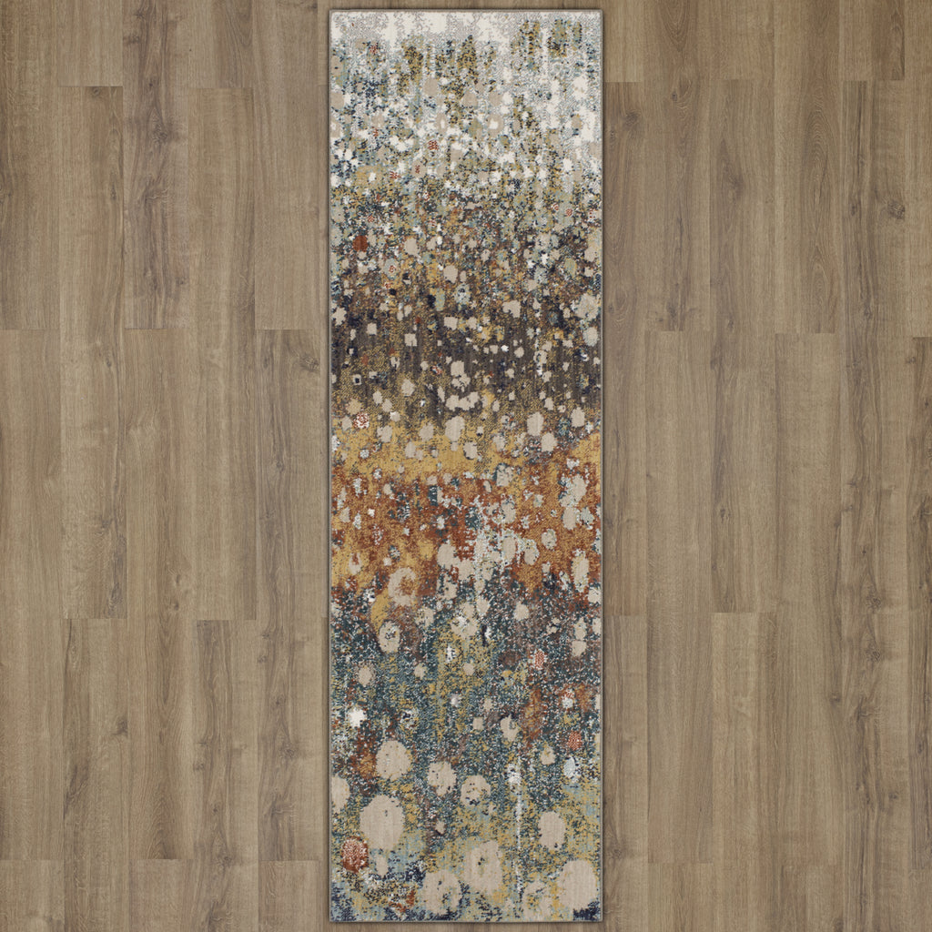 Karastan Soiree Torrent Rose Gold Area Rug – Incredible Rugs and Decor