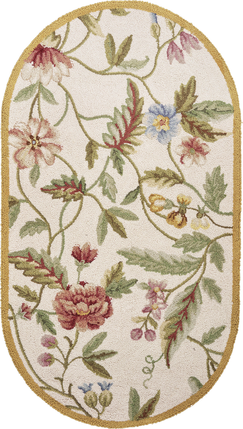 KAS Colonial 1783 Ivory Springtime Views Area Rug – Incredible Rugs and ...