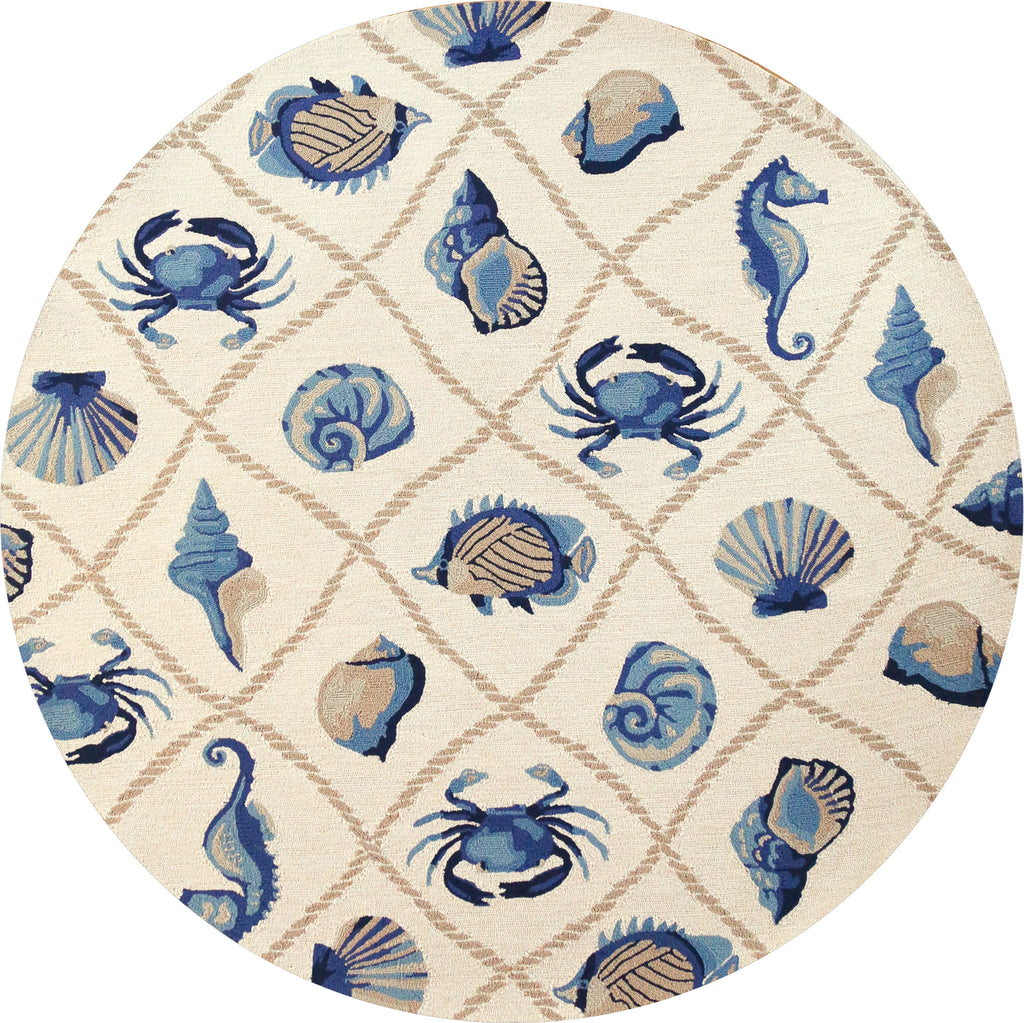 KAS Harbor 4217 Sand Seaside Area Rug – Incredible Rugs and Decor